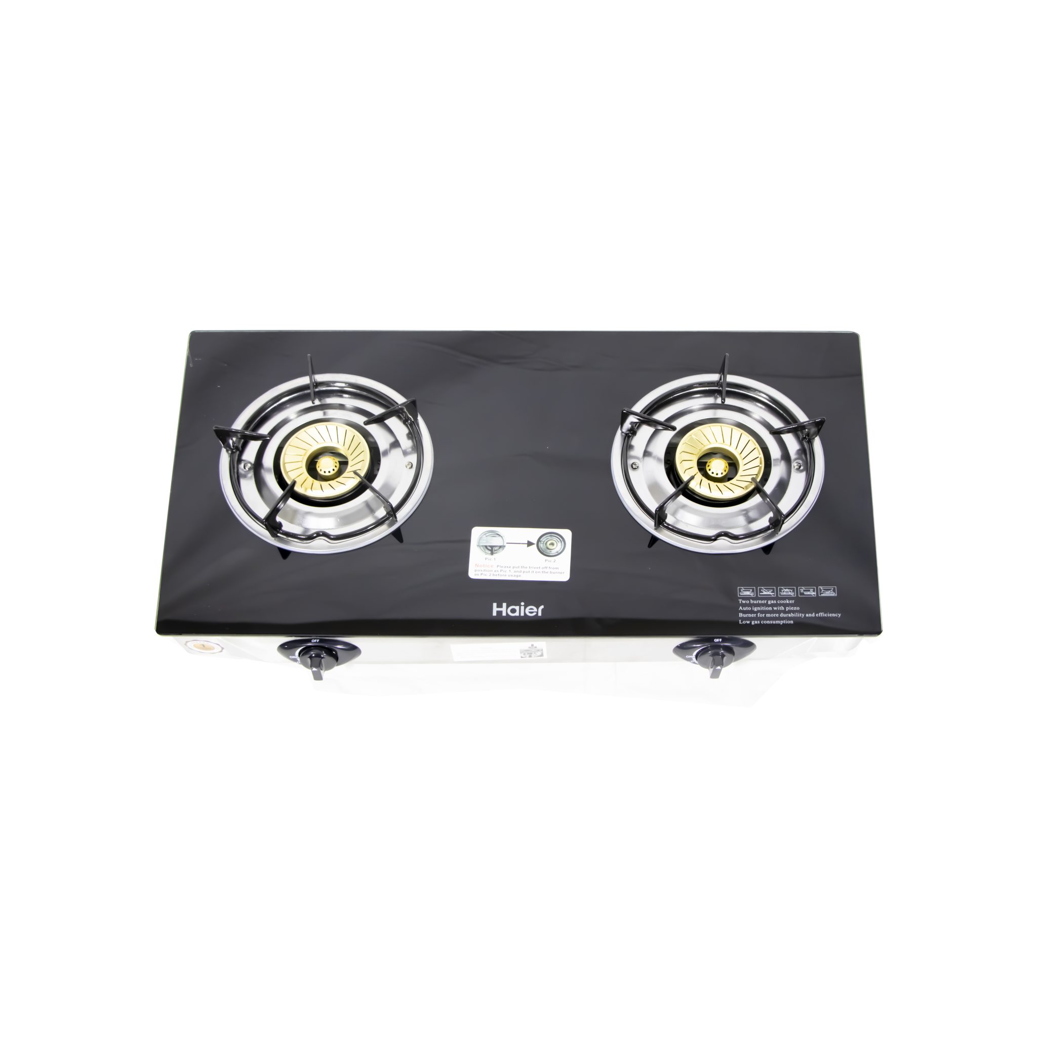 Haier 3Gas + 1Electric 60X60 Cooker with Electric Oven - HCR2031EES - Haier