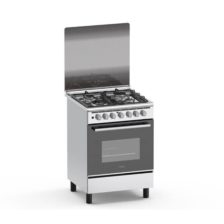 Haier 4 Gas 60X60 Cooker with Electric Oven - HCR2040EES