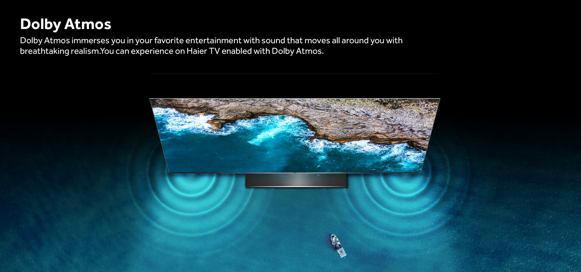 Haier 65" 4K OLED Android AI Smart Television H65S9UG PRO - Haier
