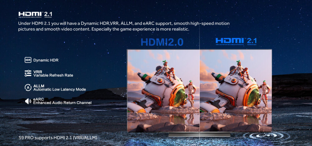 Haier 65" 4K OLED Android AI Smart Television H65S9UG PRO - Haier